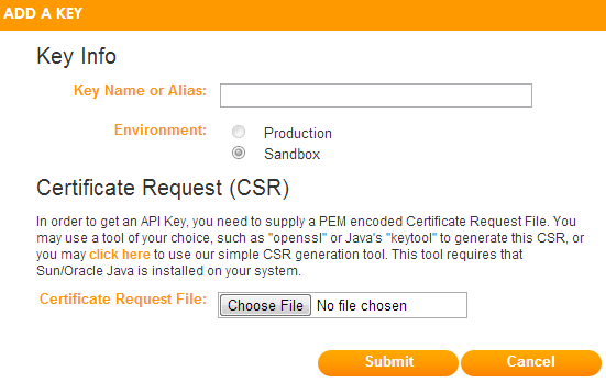 You will have Sandbox Key ID at this point.