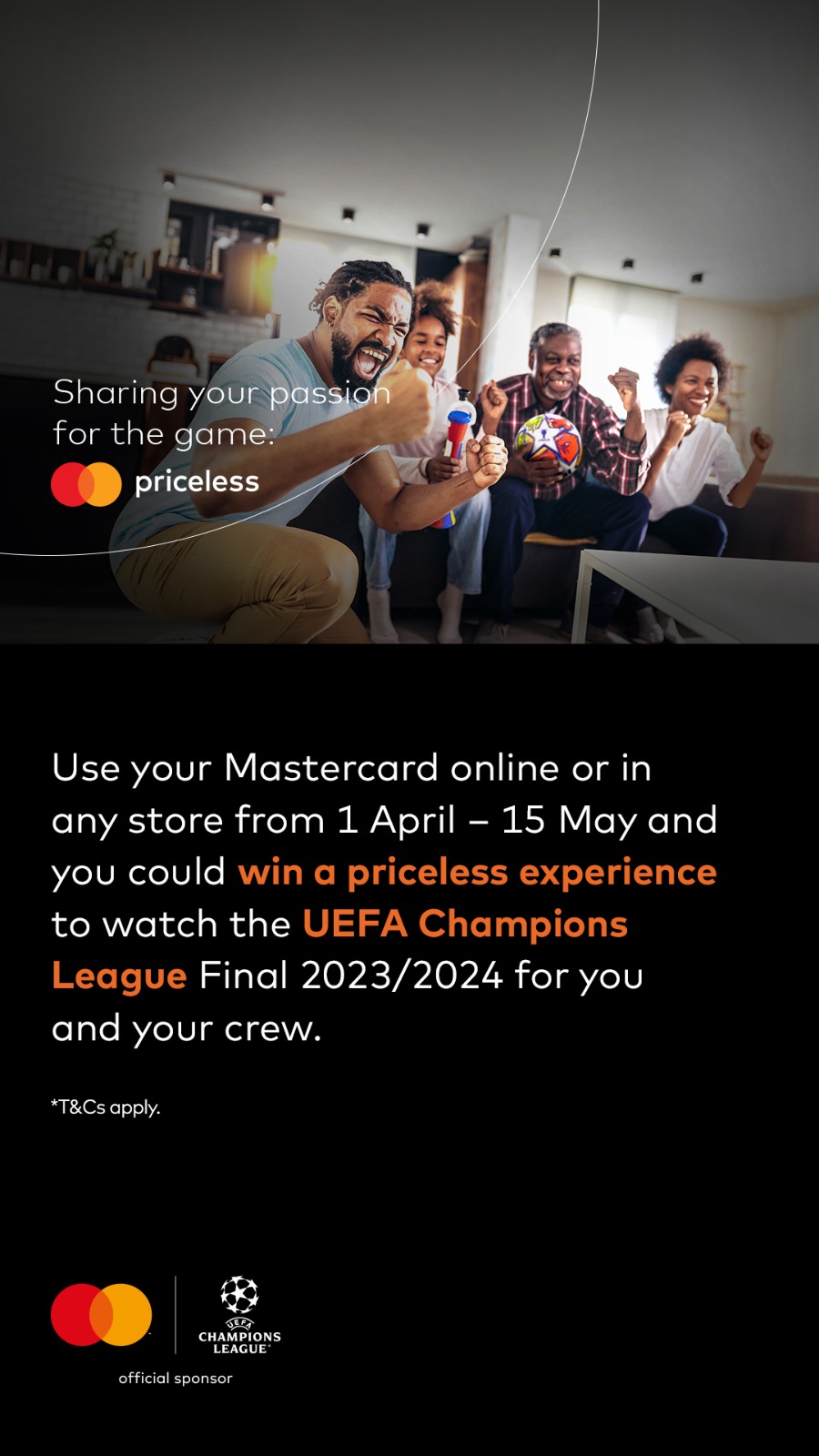 Mastercard to reward cardholders with a Priceless UEFA Champions League ...