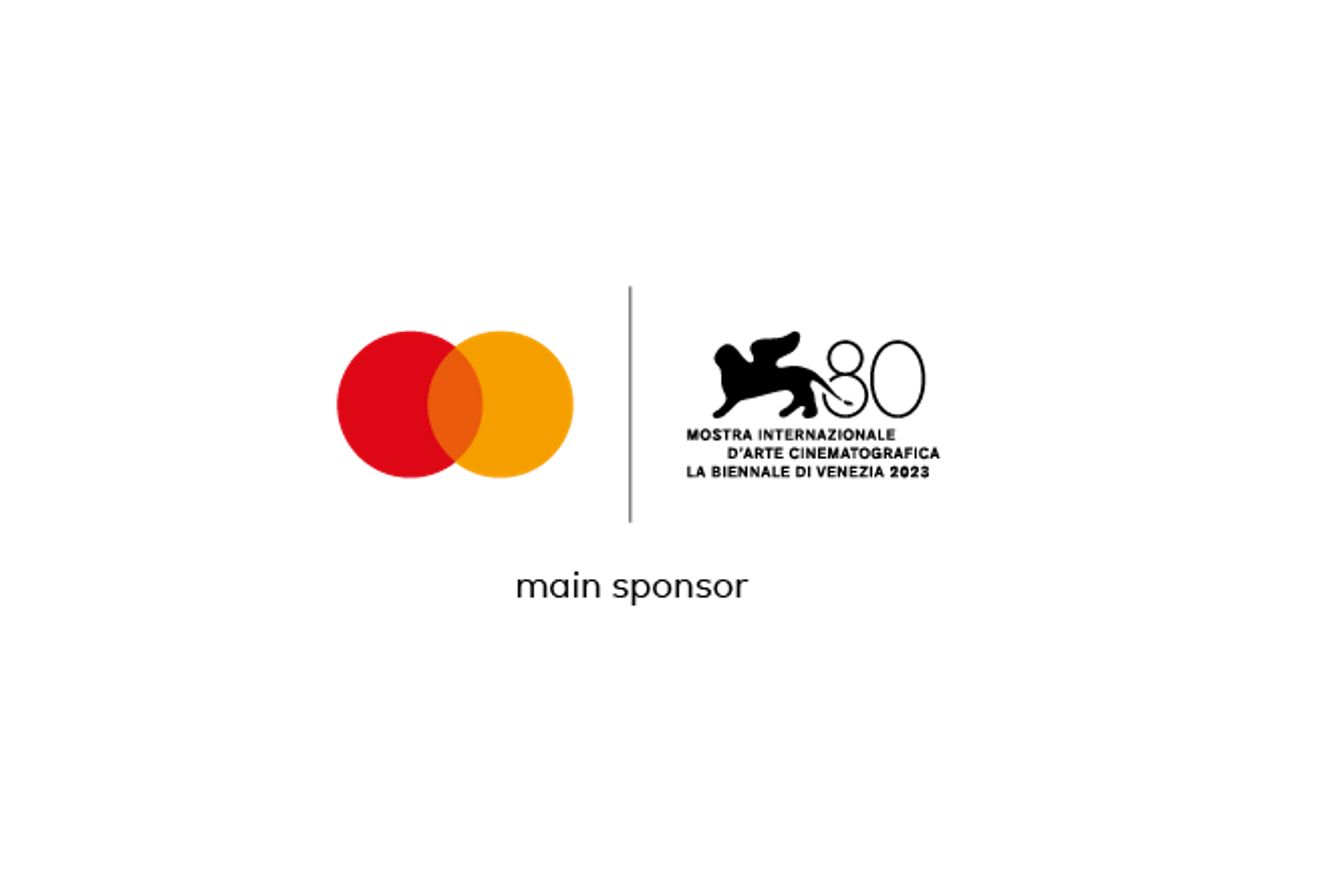Mastercard main sponsor dell’80. Mostra Internazionale d’Arte Cinematografica della Biennale di ...